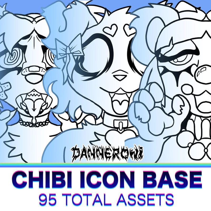 Chibi Drawing Base - Etsy
