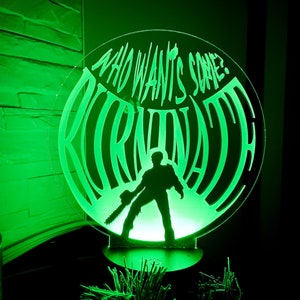 Custom Logo LED Light | Custom Light, Night Light, Business Decor ...