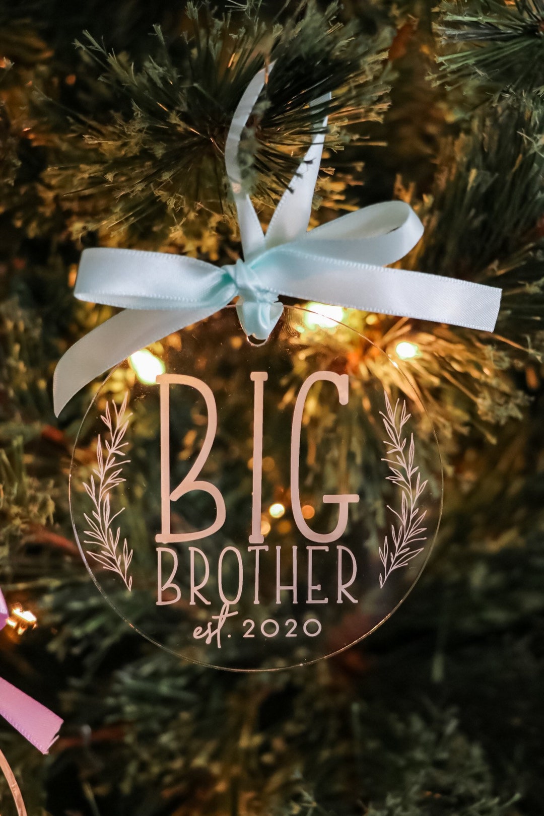 Big Brother, Big Sister Ornament | Christmas Ornament - Etsy