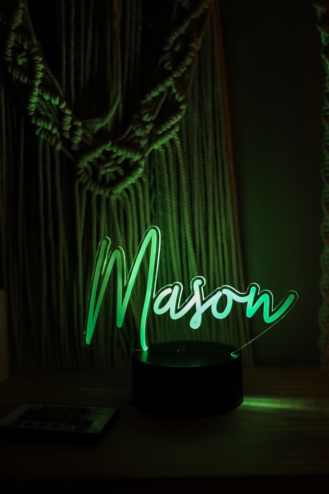 LED Night Light Custom Name Light Night Light Kids Room | Etsy