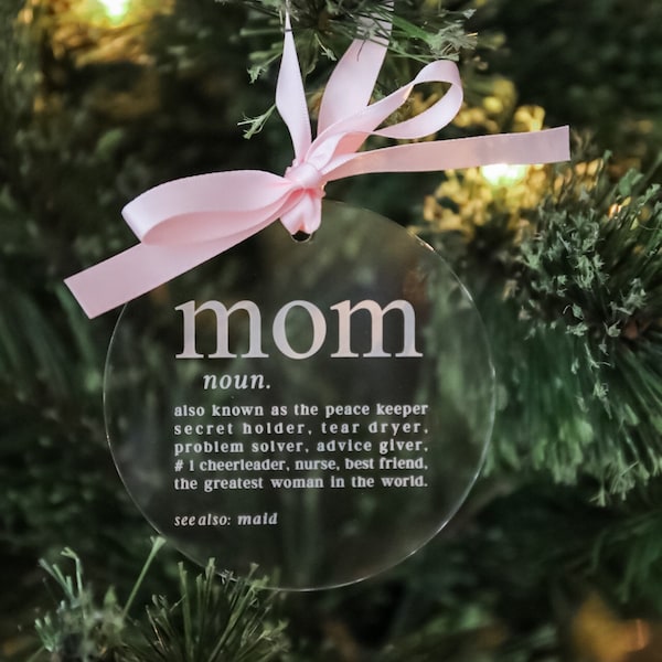Mom Ornament - Etsy