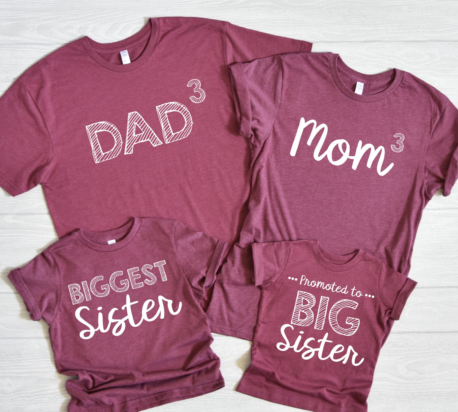 Mom of 3 Shirt Matching Shirts for Baby Announcement Big - Etsy