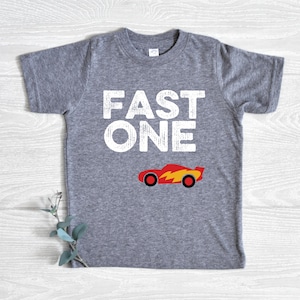 Fast One Race Car 1st Birthday Shirt, Racing Outfit - Etsy