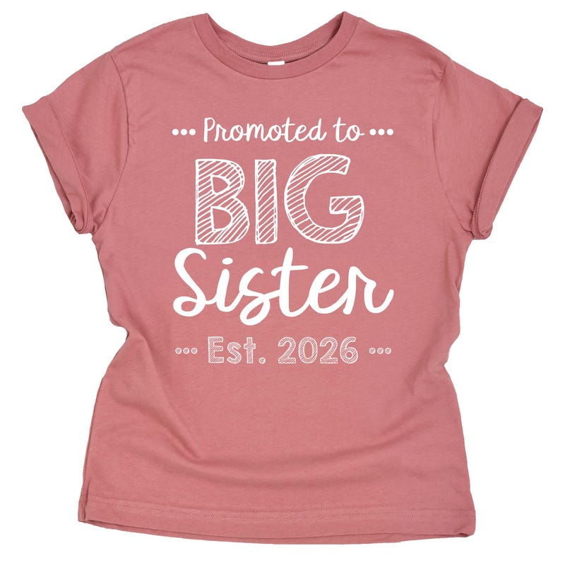 Big Sister 2026 Onesie - Etsy