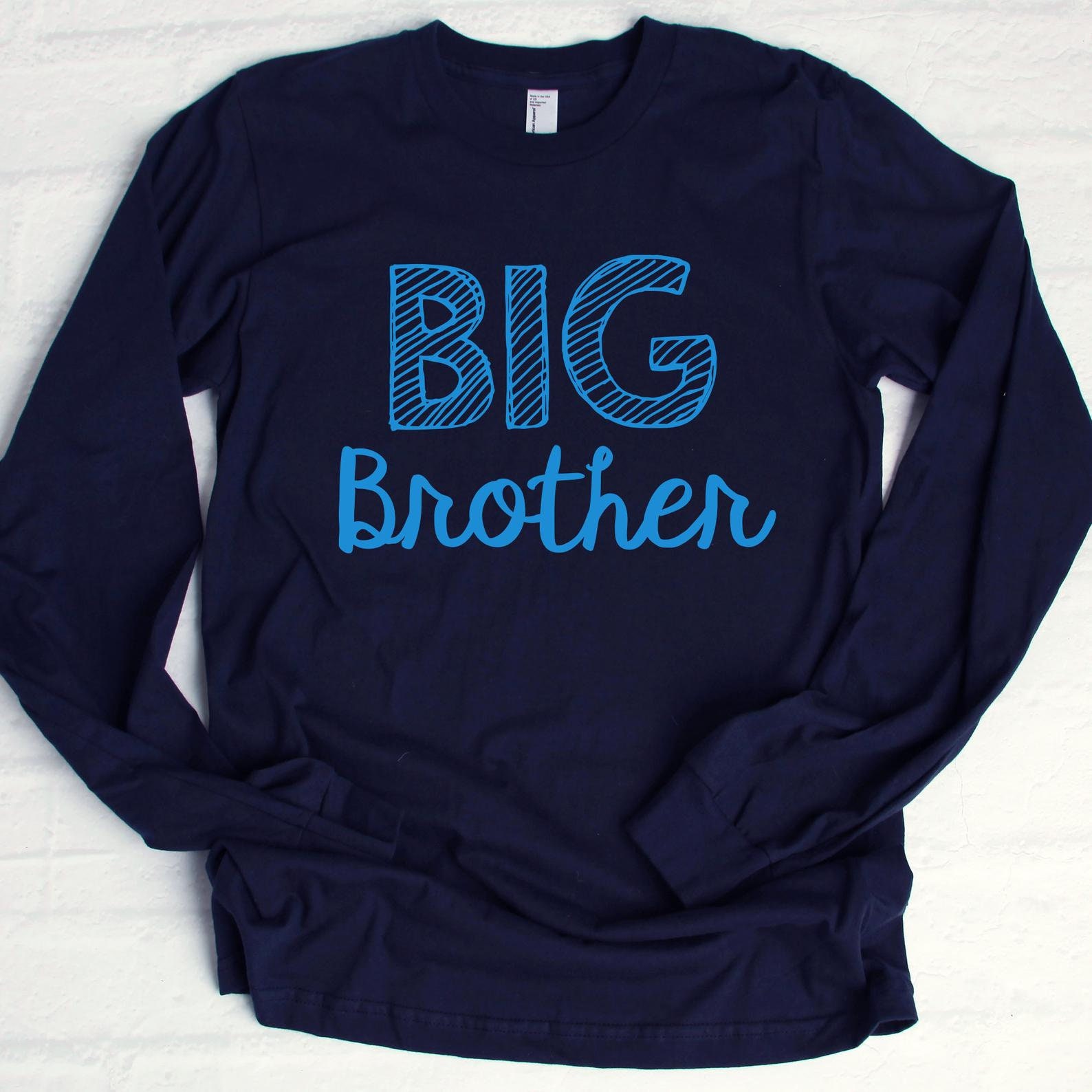 Long Sleeve, Matching Big Brother and Sister Shirts, Matching Siblings ...