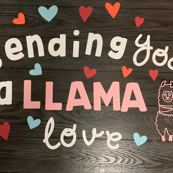 Llama Love - Etsy