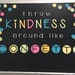 Throw Kindness Around Like Confetti Bulletin Board Cutouts Decor - Etsy