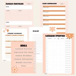 Digital Special Education Planner, Caseload Management Planner, IEP ...