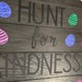Hunt for Kindness Bulletin Board Cut Out - Etsy