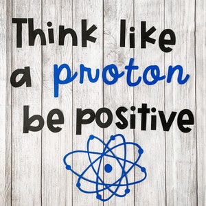 Be Positive | Bulletin Board Cut Out - Etsy