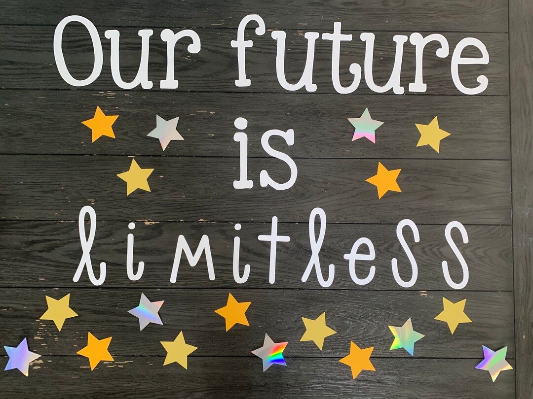 Our Future is Limitless | Bulletin Board Cut Out - Etsy