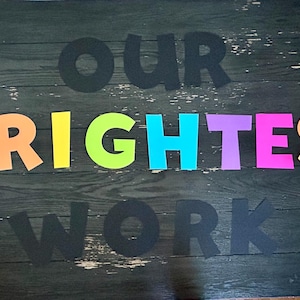 OUR BRIGHTEST WORK | Bulletin Board Cutouts Decor - Etsy