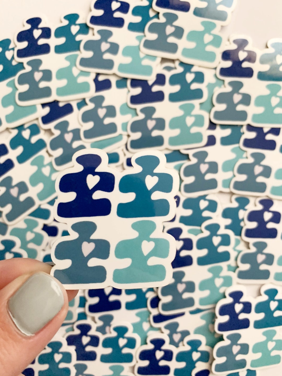 Puzzle Piece Block | Sticker - Etsy