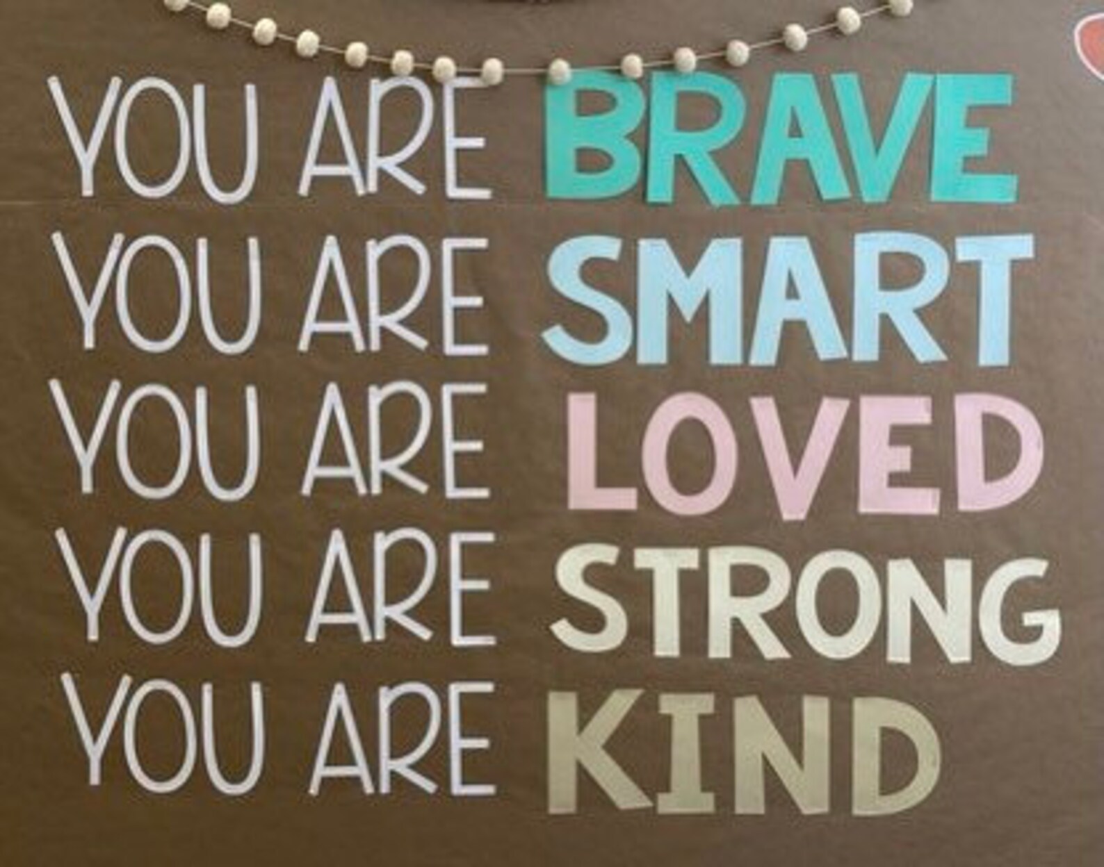 You Are Bulletin Board Cutouts Decor - Etsy