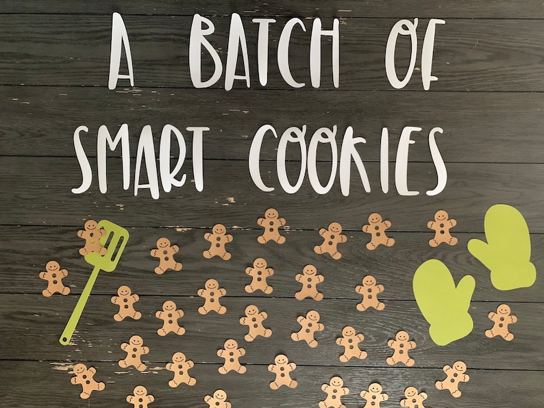 A Batch of Smart Cookies | Bulletin Board Cut Out - Etsy