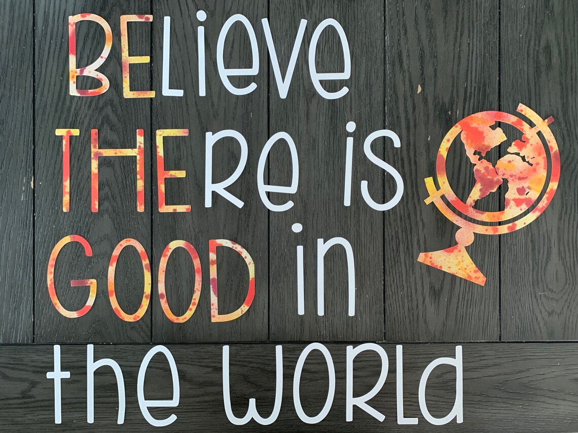 BE THE GOOD Bulletin Board Cut Out - Etsy