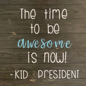 Be Awesome | Bulletin Board Cut Out - Etsy