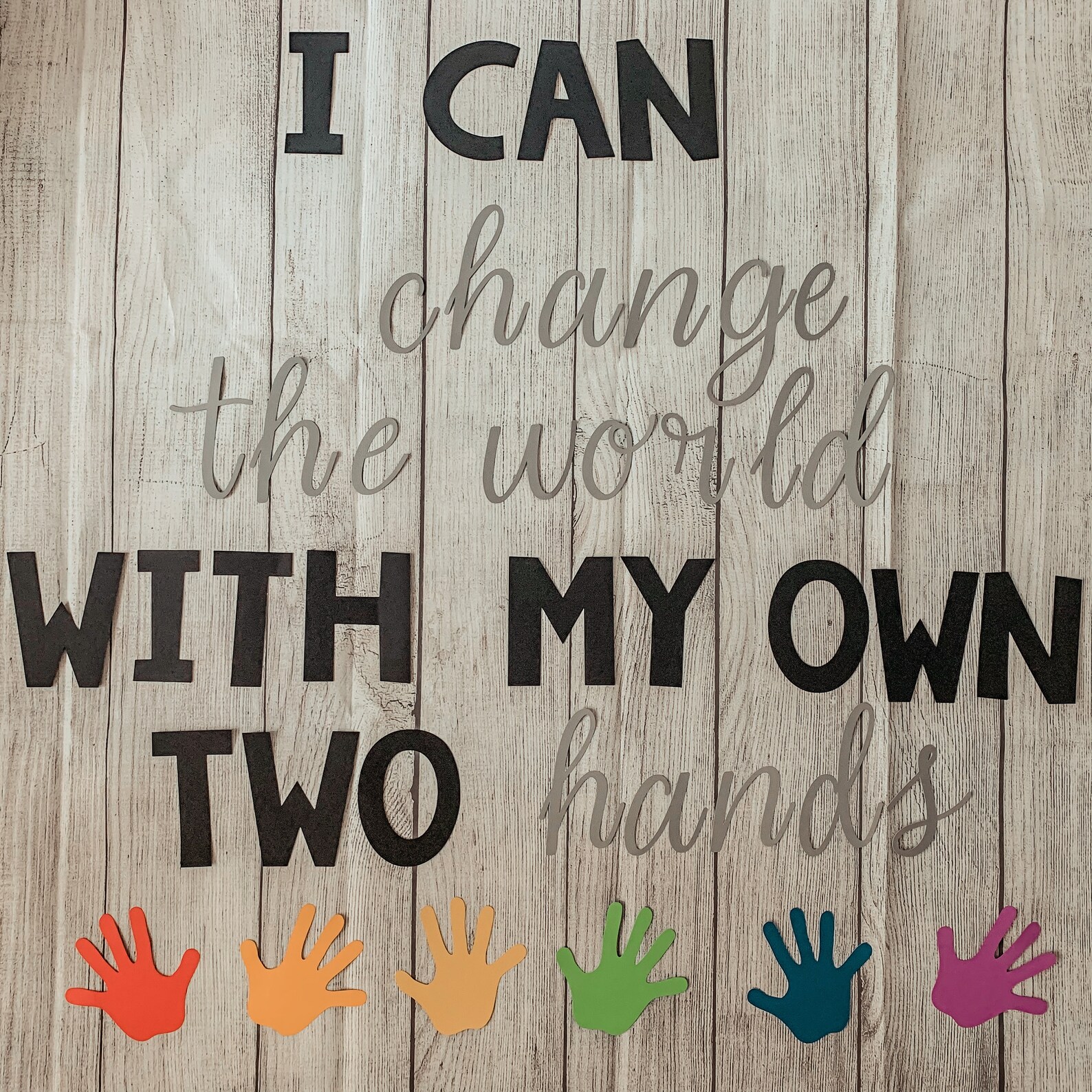 With My Own Two Hands - Etsy