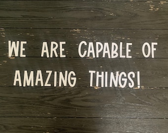 We Are Thankful Bulletin Board Cutouts Decor - Etsy