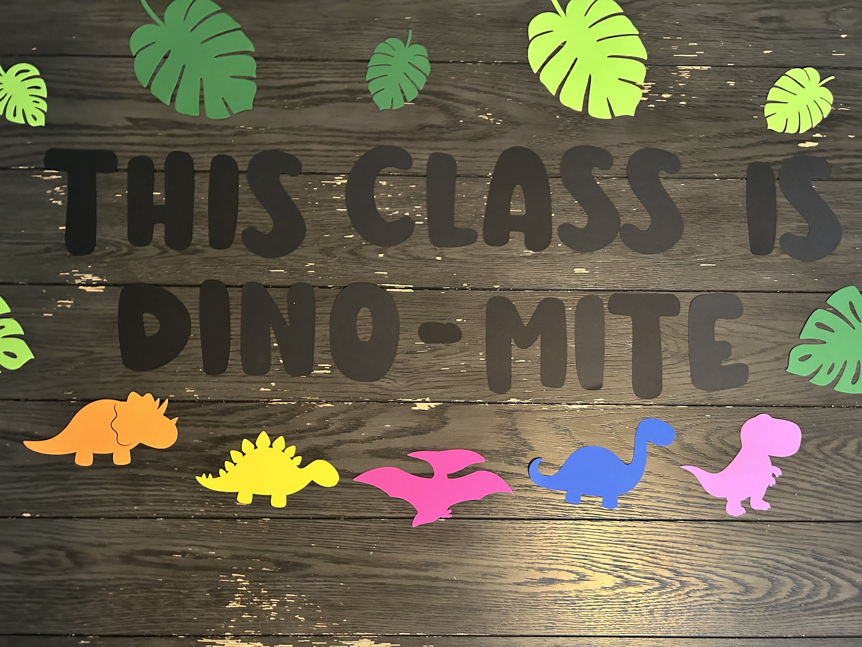 This Class is Dino-mite | Bulletin Board Cut Out - Etsy