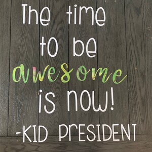 Be Awesome | Bulletin Board Cut Out - Etsy
