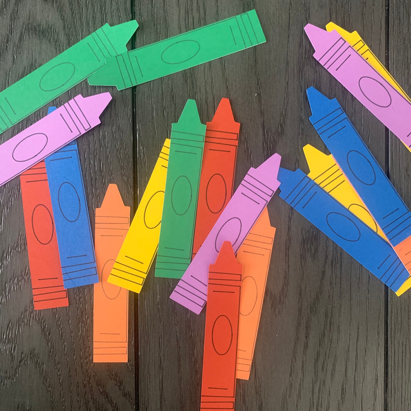 Brightest Crayons in the Box Bulletin Board Cut Out - Etsy Canada