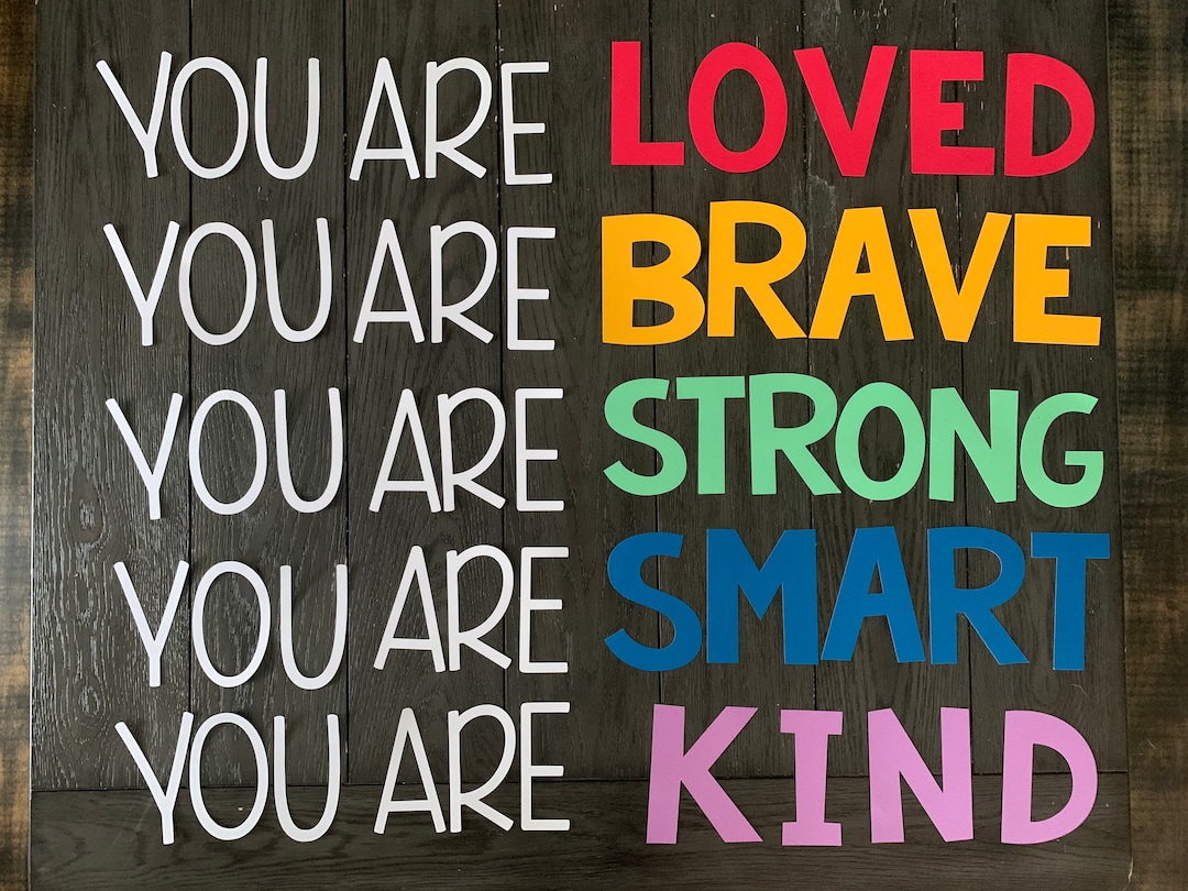 You Are| Bulletin Board Cutouts Decor - Etsy