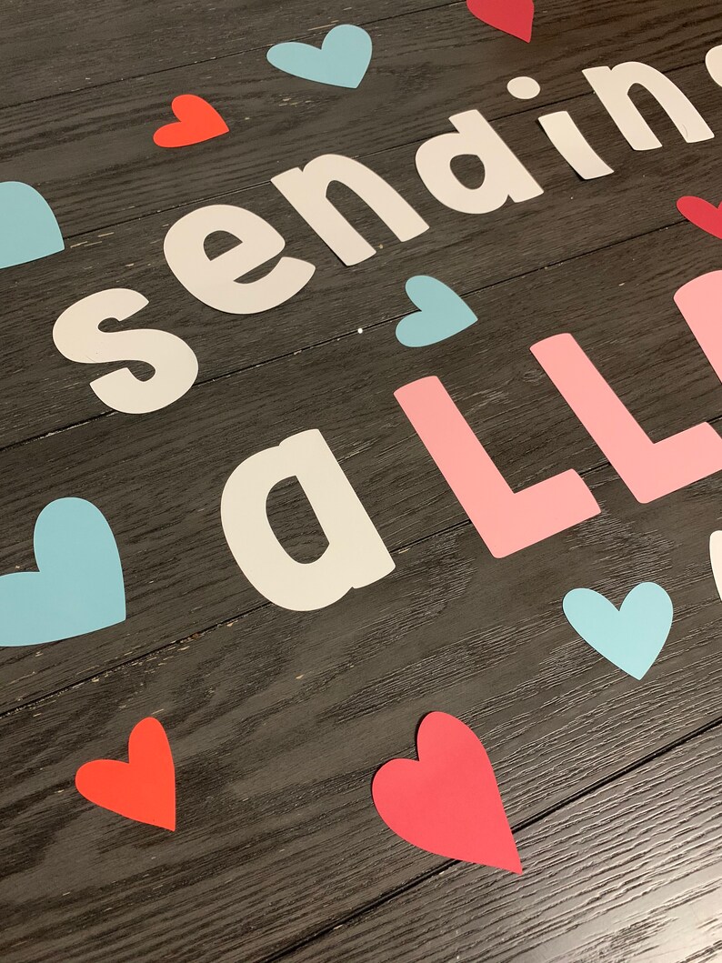 Sending You a Llama Love Bulletin Board Cutouts Decor - Etsy