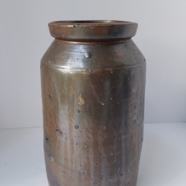 Large Antique Crock - Etsy