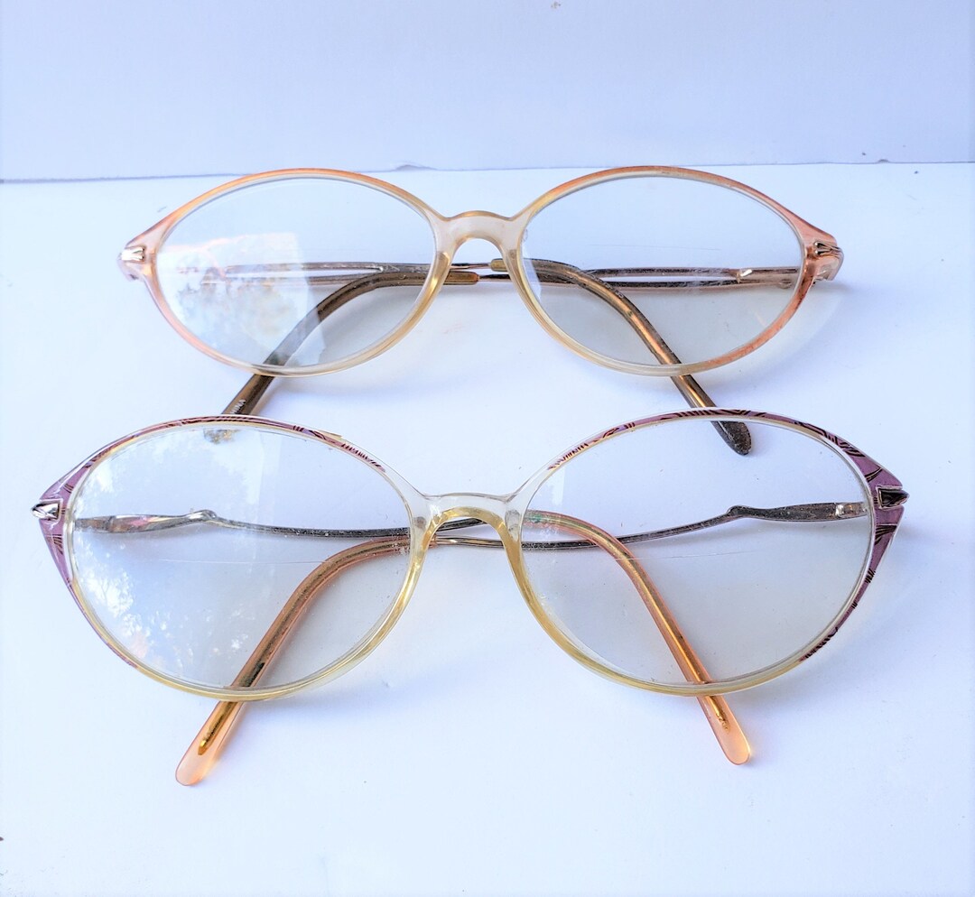Two Pairs of Vintage Bifocals - Etsy
