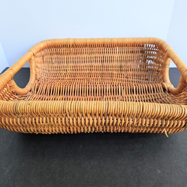 Wicker Tray - Etsy