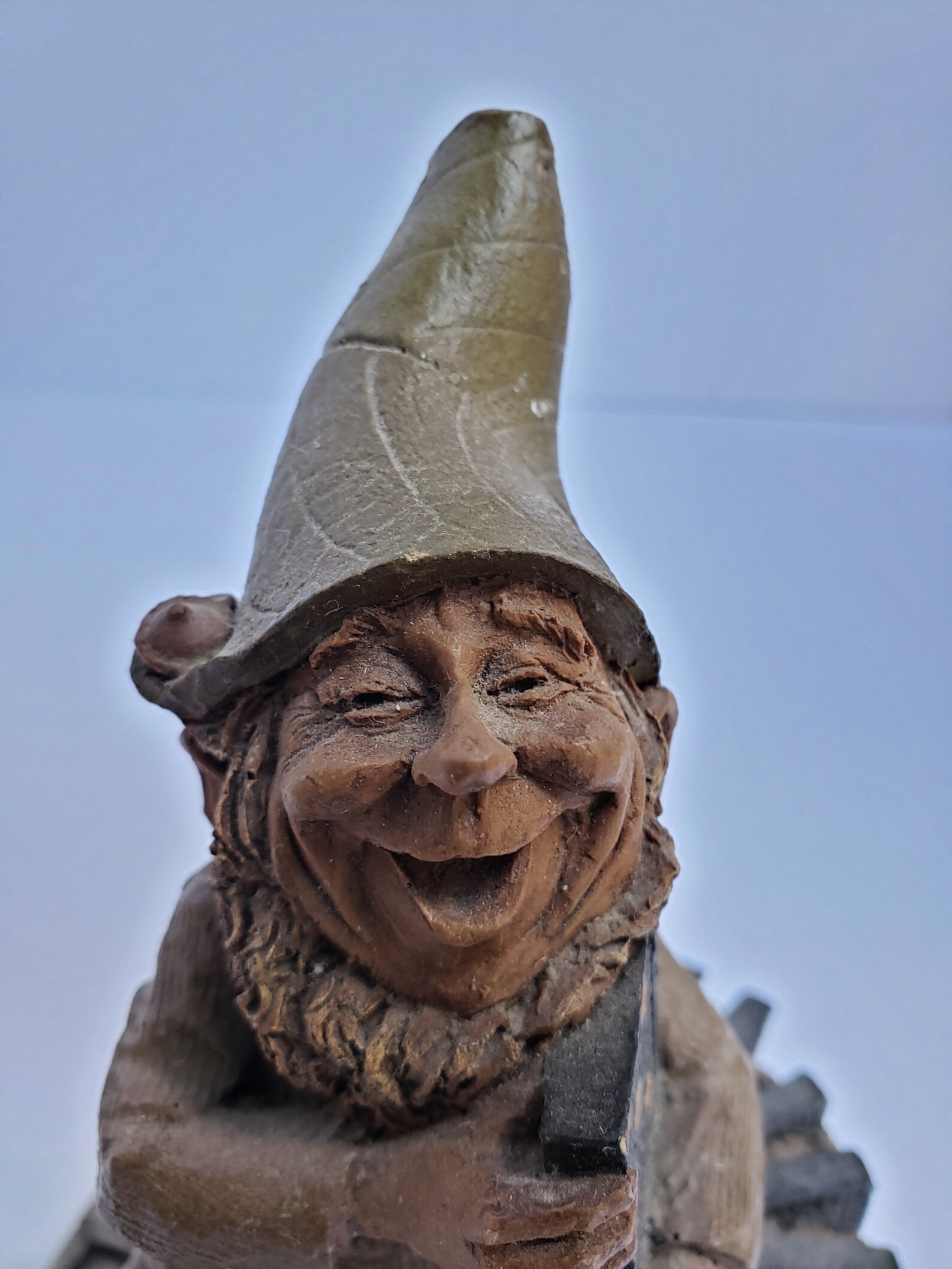 Clark Resin Gnome With Dominoes Figurine Signed Fats Clark - Etsy