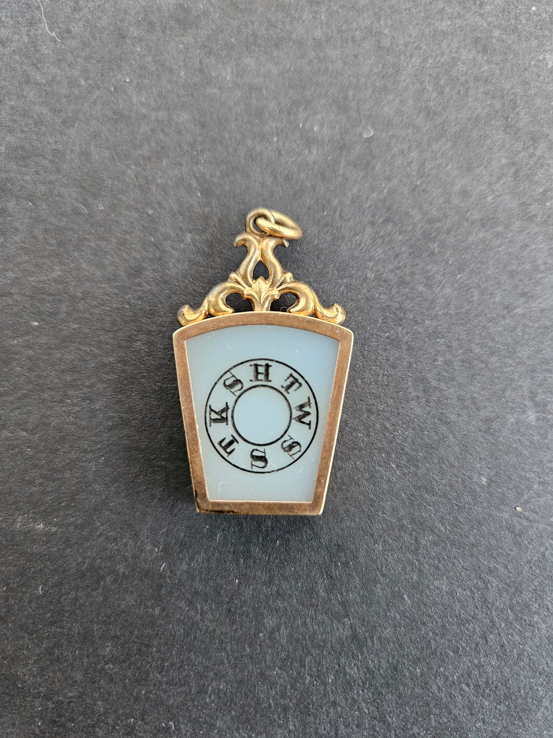 Vintage Masonic Gold Metal and White Stone Pendant HTWSSTKS - Etsy