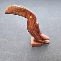 Toucan Painted Rock - Etsy