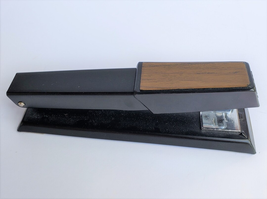 Vintage Bates 640 Custom Manual Stapler With Wood Tone Detail - Etsy