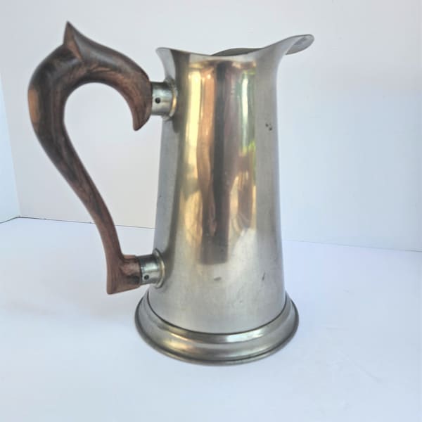 Wood Handle Pitcher - Etsy