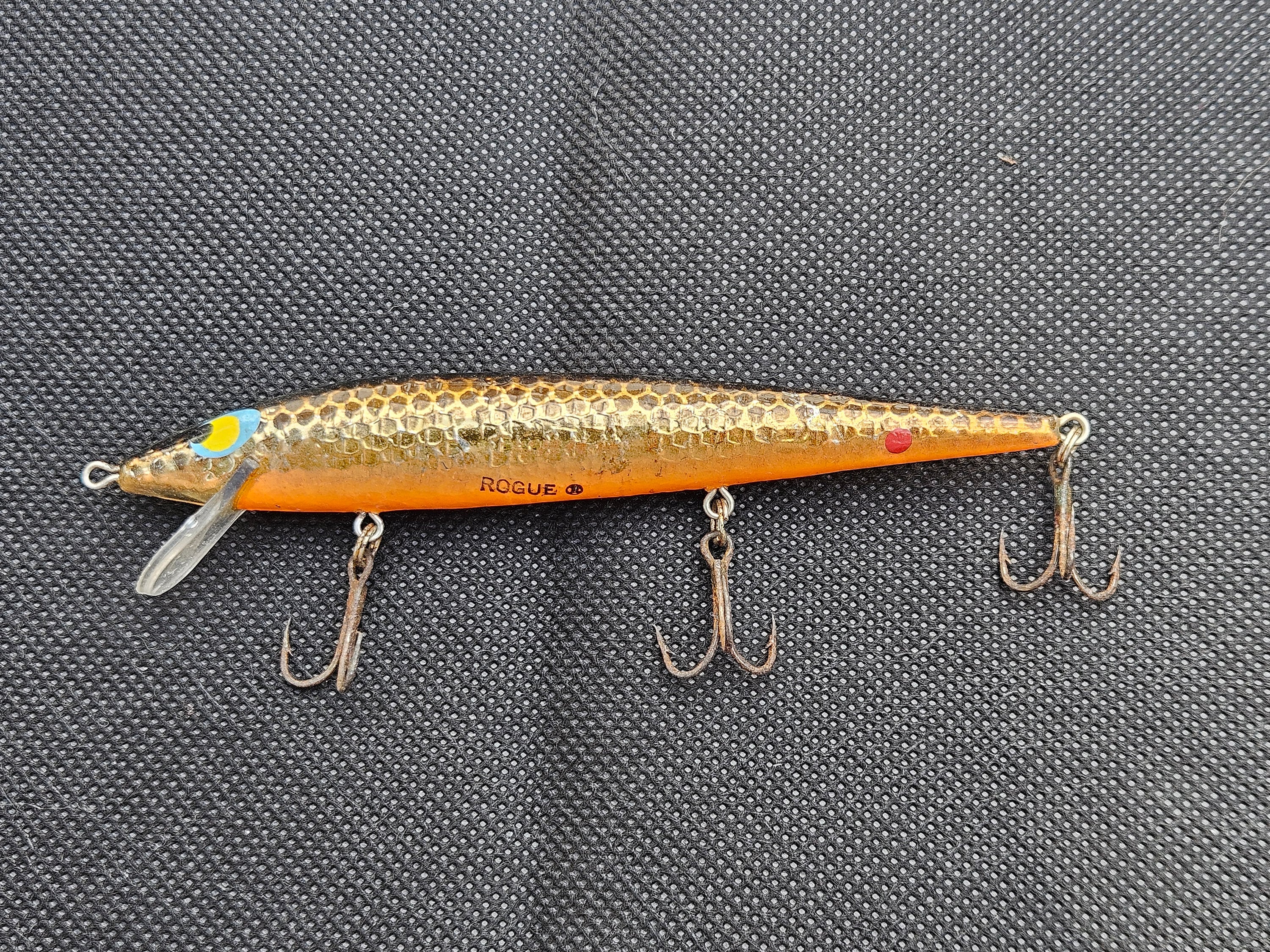Floating Rattlin Log Fishing Lure - Rogue - Etsy