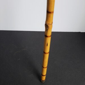 Vintage Bamboo Carnival Barker's Cane With Metal Tip - Etsy