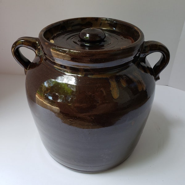 Large Antique Crock - Etsy