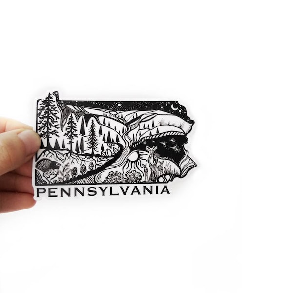 Pennsylvania Decal - Etsy