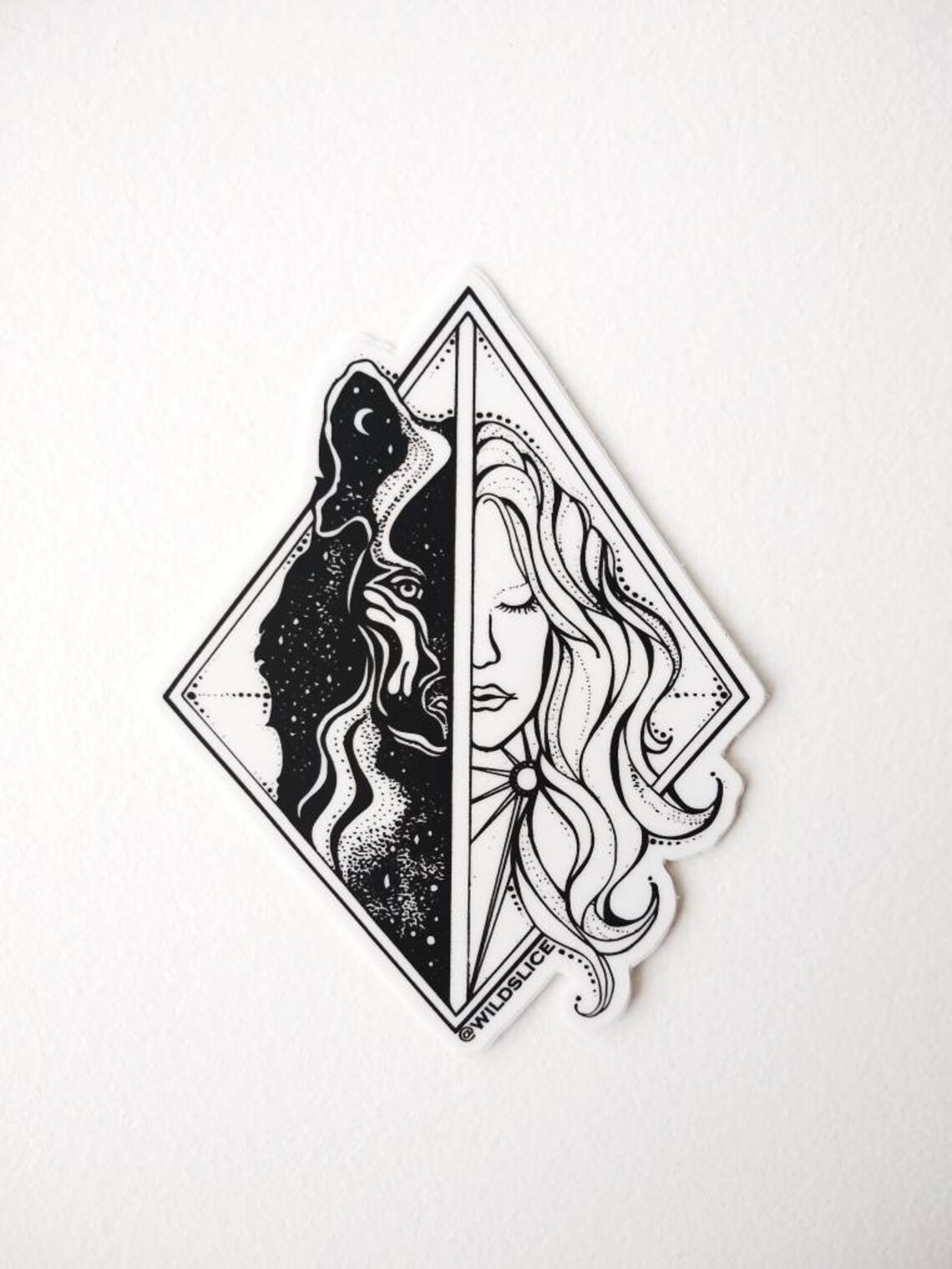 She Wolf 4 sticker Decal bumper sticker Laptop | Etsy