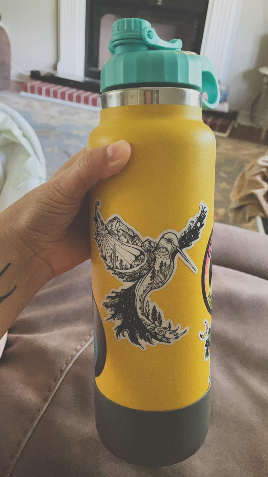 Hummingbird Phoenix Vinyl Sticker Weatherproof and Durable - Etsy