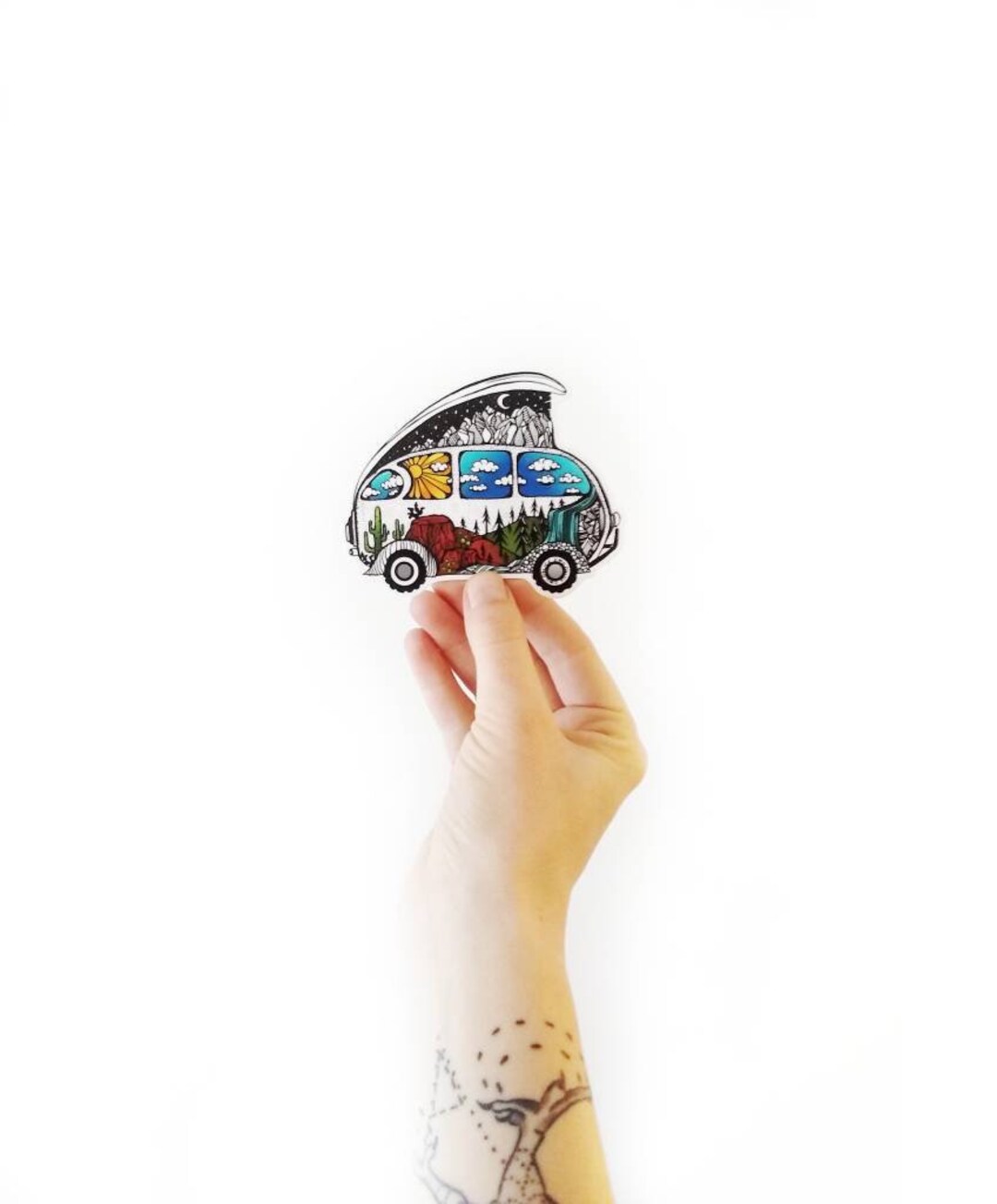 Adventure Van Stickers Limited Release. Camper Bus, Vanlife, Camping ...