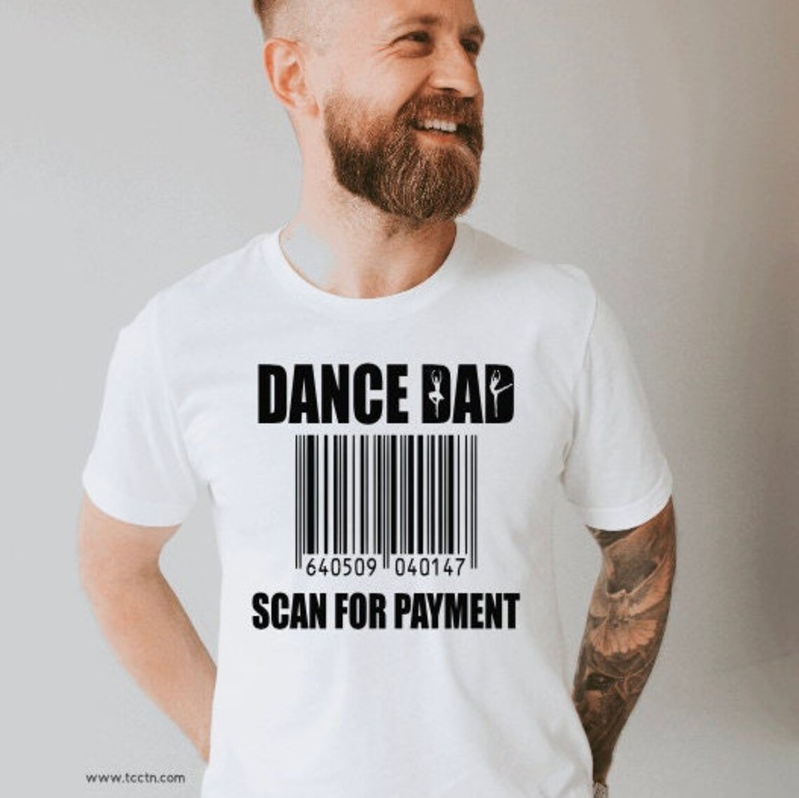 Dance Dad Scan for Payment Barcode Shirt | Funny Father's Day Gift - Etsy