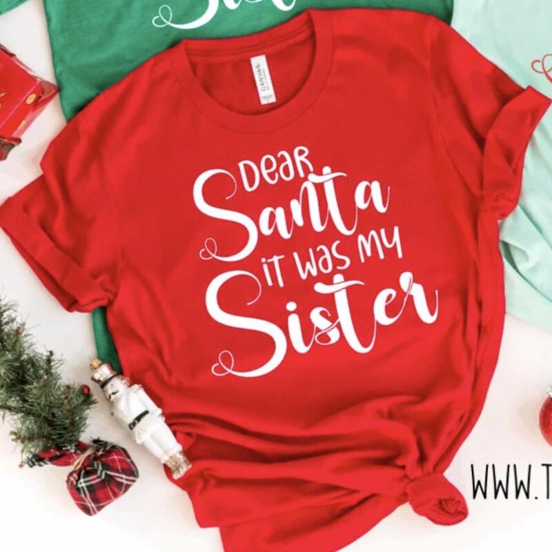 Girls Christmas Tops - Etsy