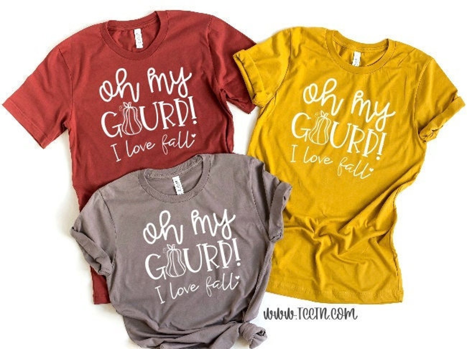 Oh My Gourd I Love Fall Shirt October Thanksgiving Top - Etsy
