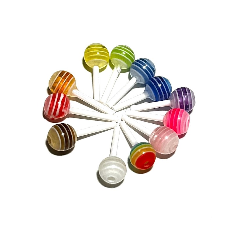 TINY LOLLIPOP 1 Piece Dollhouse Miniature Micro Mini Candy 1:6 Scale - Etsy
