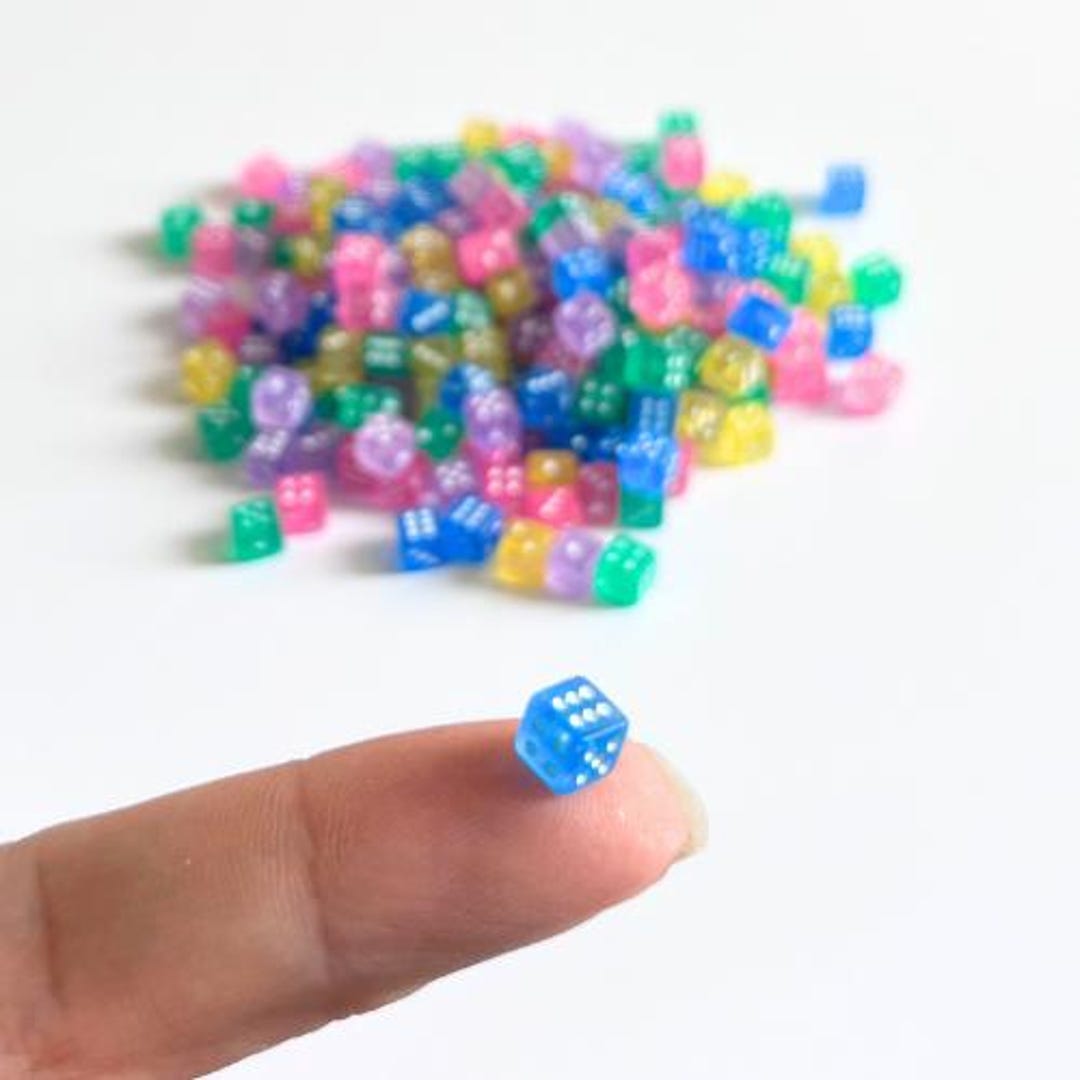 MINI PASTEL DICE Ten (10) Pieces | Read Add-on Description to Save ...