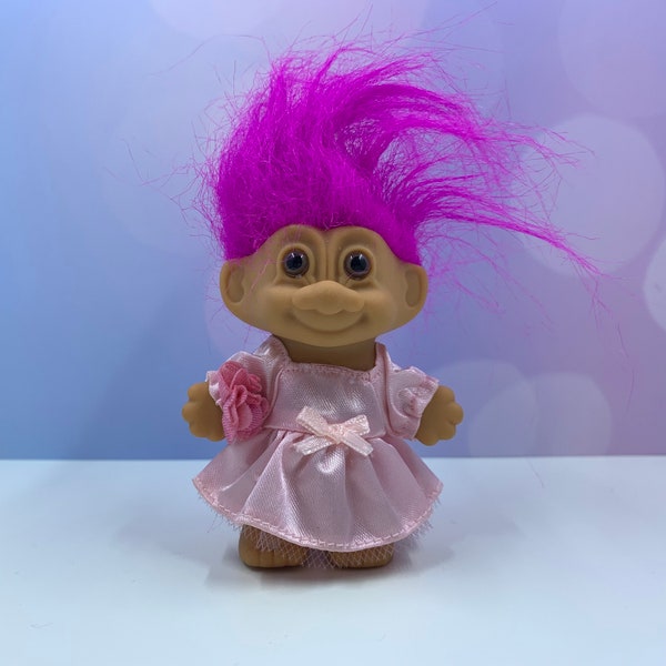 Purple Hair Troll - Etsy