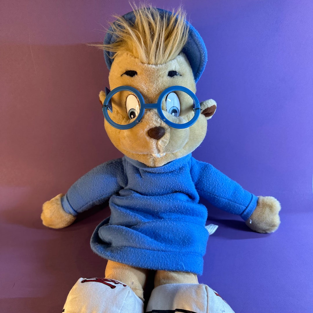 Vintage 1983 Alvin and the Chipmunks Simon Hand Puppet Plush Doll 18 - Etsy